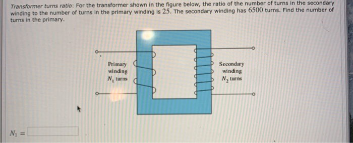 Solved Transformer turns ratio: For the transformer shown in | Chegg.com