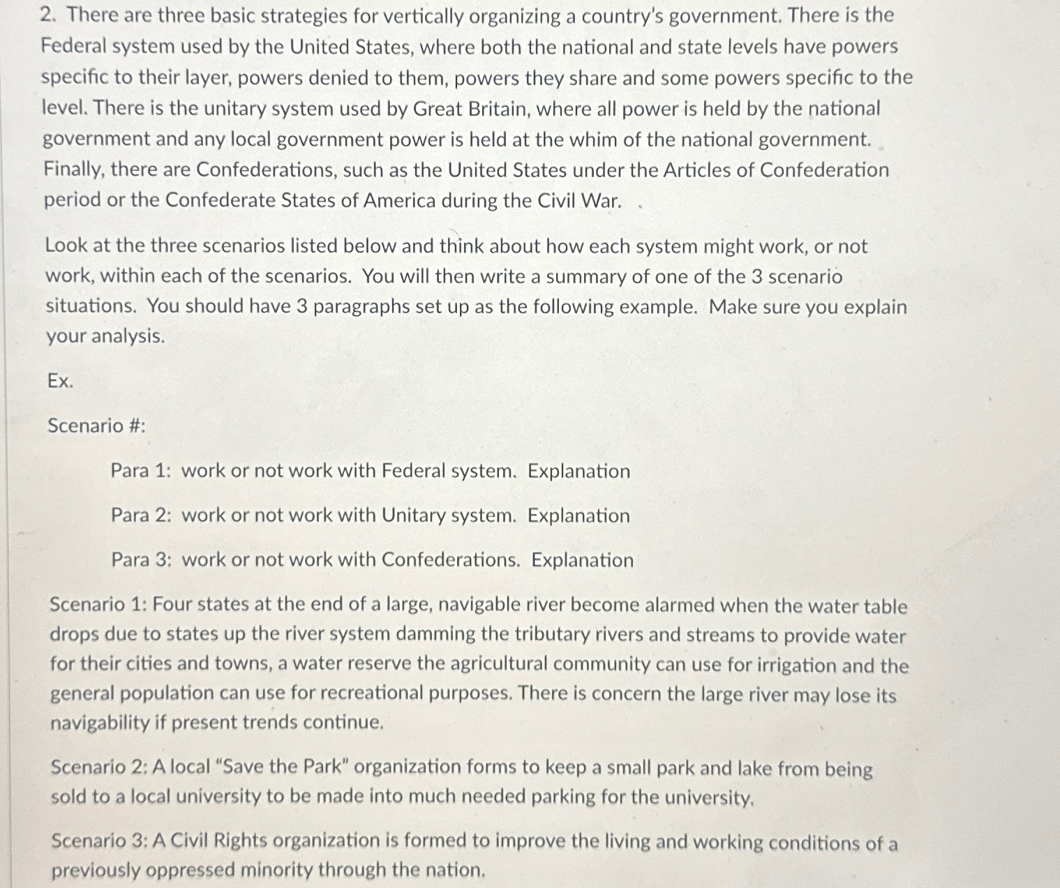 Solved There are three basic strategies for vertically | Chegg.com