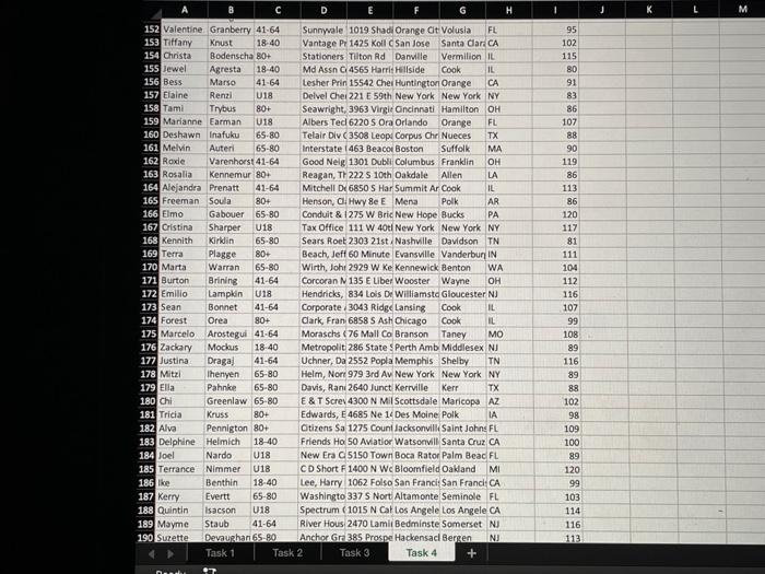Solved Paste BIU 등 Styles Merge & Center Formatting es Table | Chegg.com