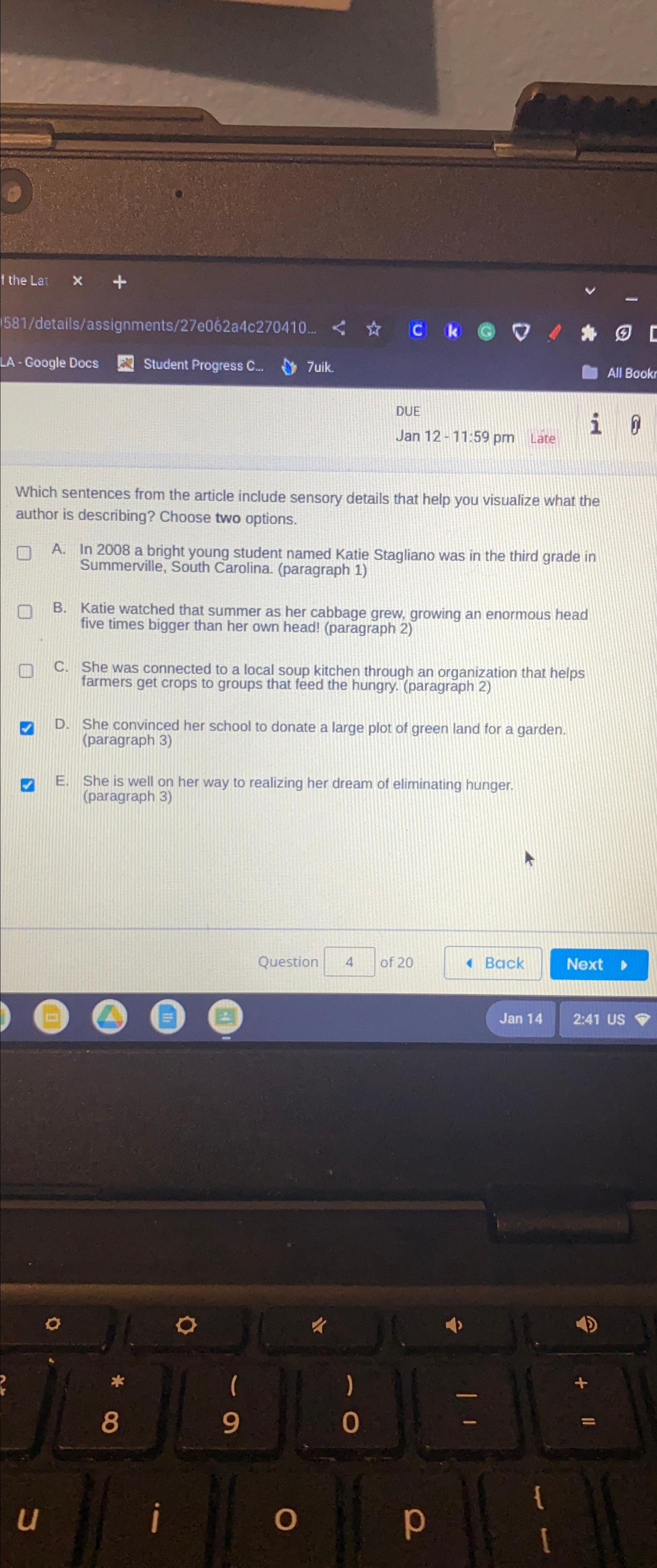Solved the Lat581/details/assignments/27e062a4c270410..A - | Chegg.com