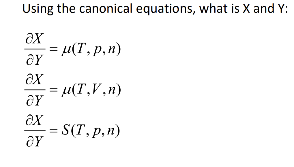 Solved Using the canonical equations, what is x ﻿and Y | Chegg.com