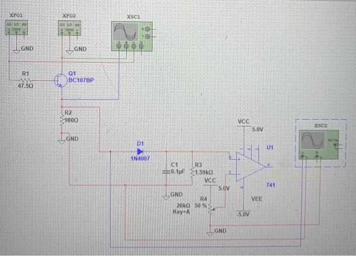 Solved 1. Using the circuit diagram, describe the process of | Chegg.com