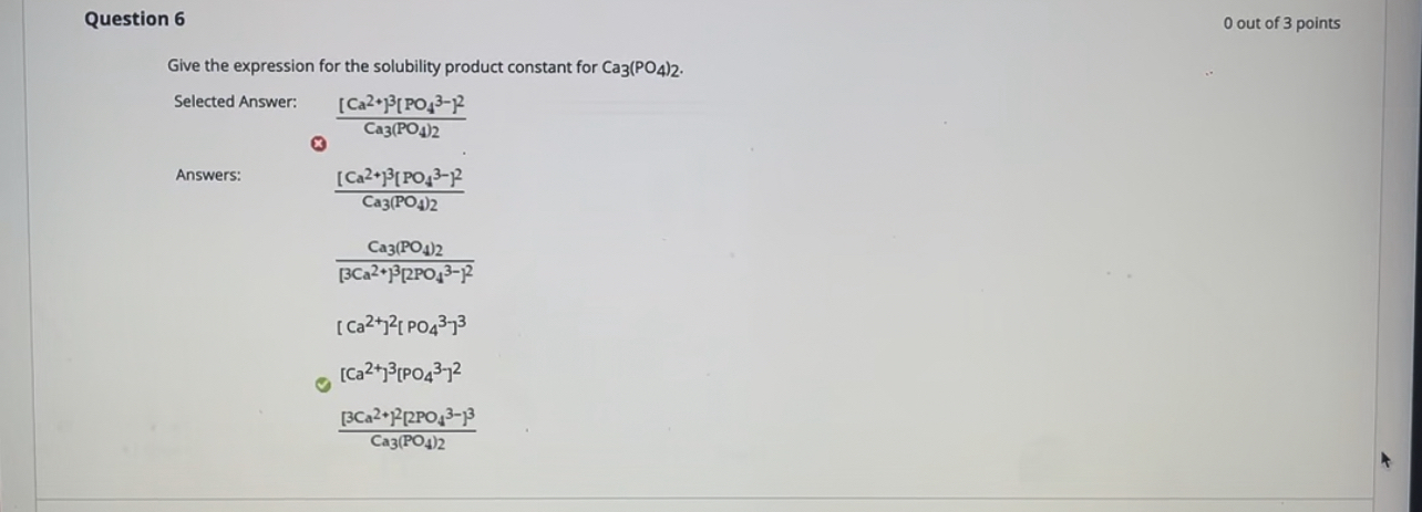 Solved Question 60 ﻿out of 3 ﻿pointsGive the expression for | Chegg.com
