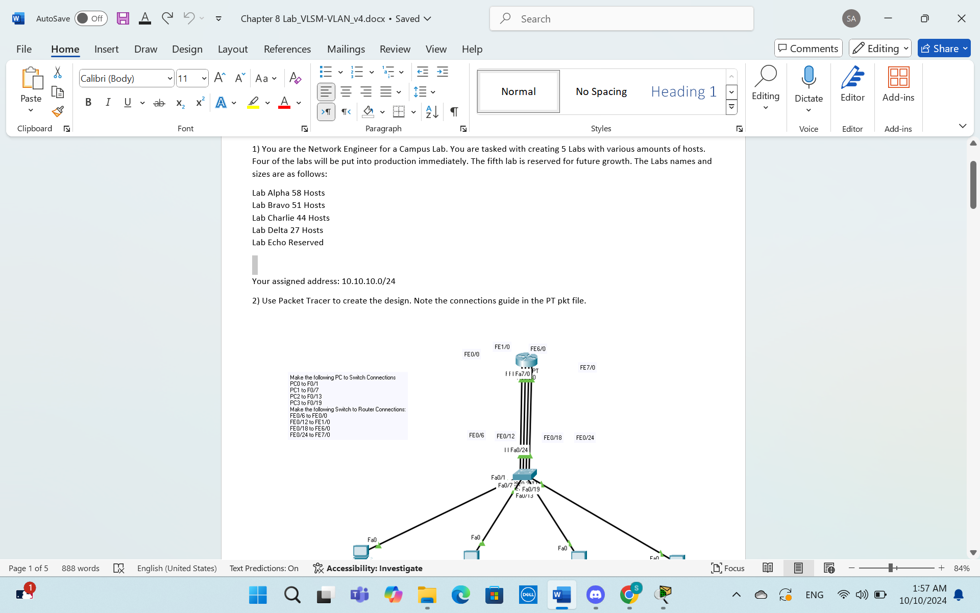 Solved i need help with my lab | Chegg.com