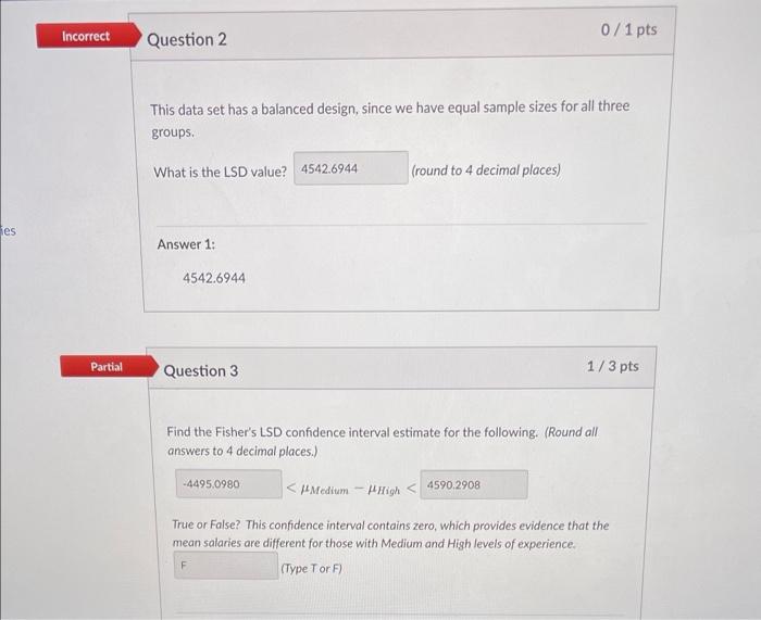Solved I provided the correct and incorrect answers. I just | Chegg.com