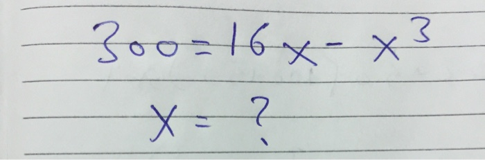 Solved Зоо: 16-x-x3 | Chegg.com