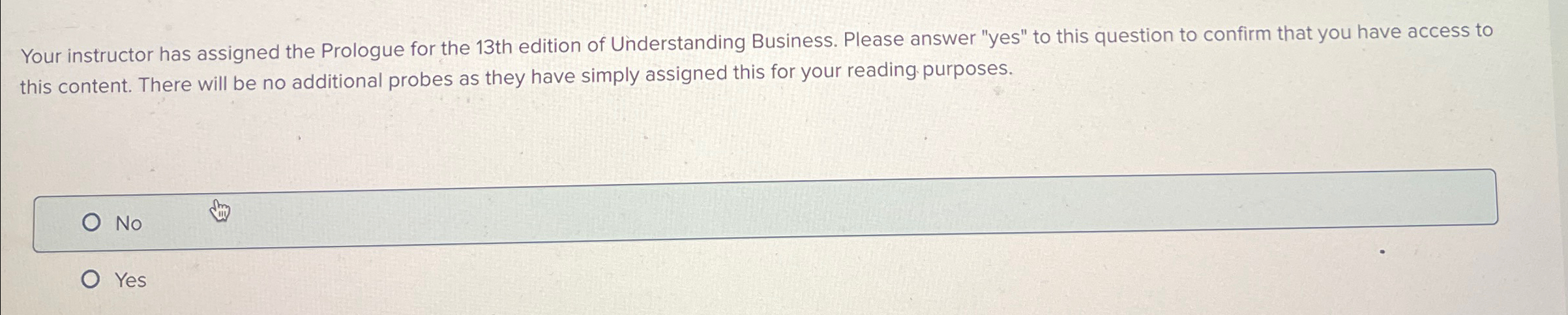 Solved Your instructor has assigned the Prologue for the | Chegg.com