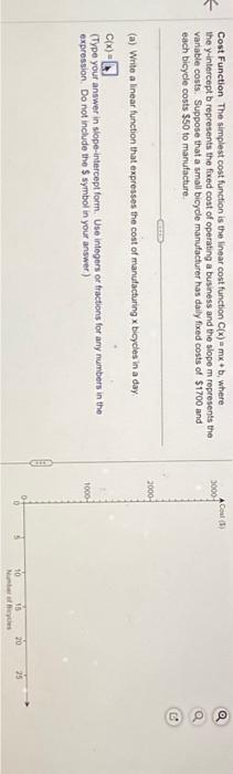 Solved Cost Function The Simplest Cost Function Is The 4287