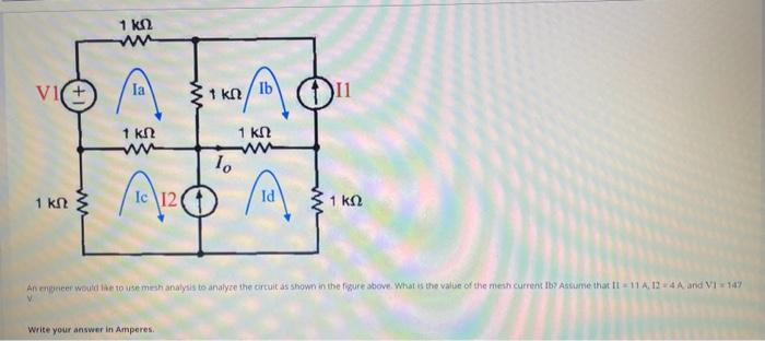 Solved Write your answer in Amperes. | Chegg.com Solved Write your answer in Amperes. | Chegg.com