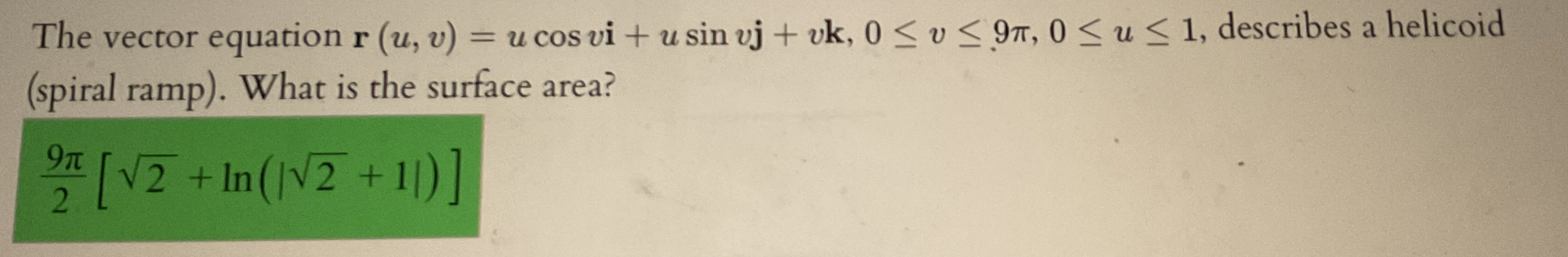 Solved The vector equation | Chegg.com