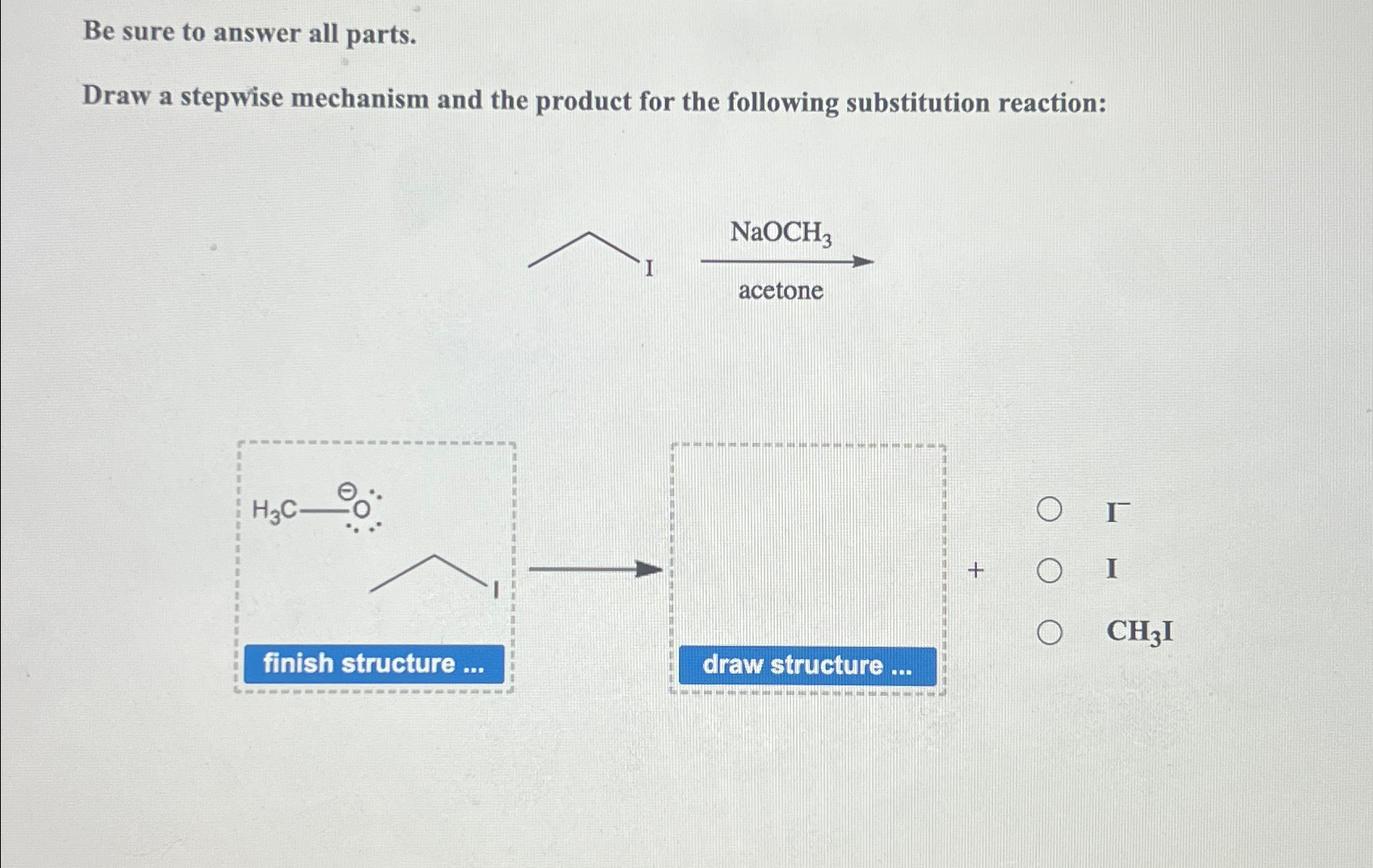 Solved Be sure to answer all parts.Draw a stepwise mechanism | Chegg.com