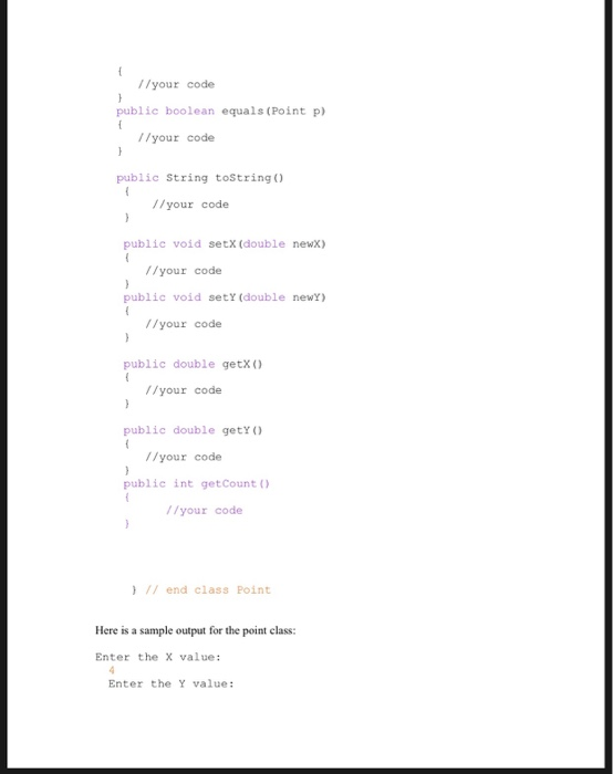 Solved could please do the program in java and that to only | Chegg.com