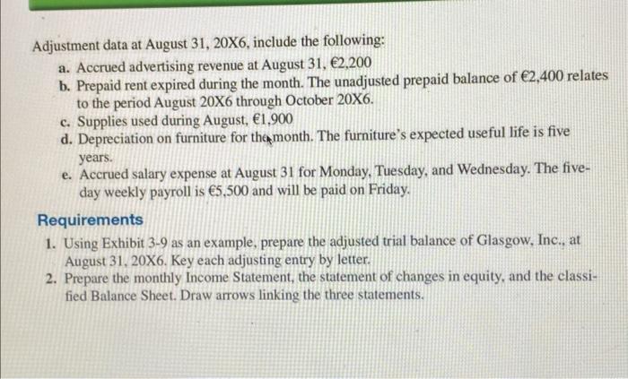 Solved P3-71B. (Learning Objectives 3, 4: Preparing an | Chegg.com