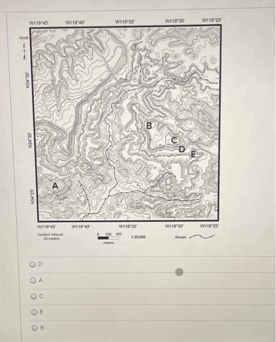 Solved Look at the 3D perspective of Painted Canyon. Using | Chegg.com