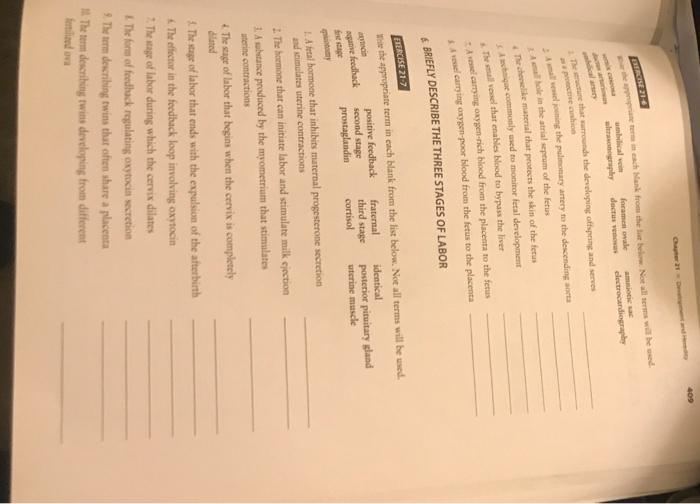 Solved in anall wened pouming the pulinonary artec the W. A | Chegg.com