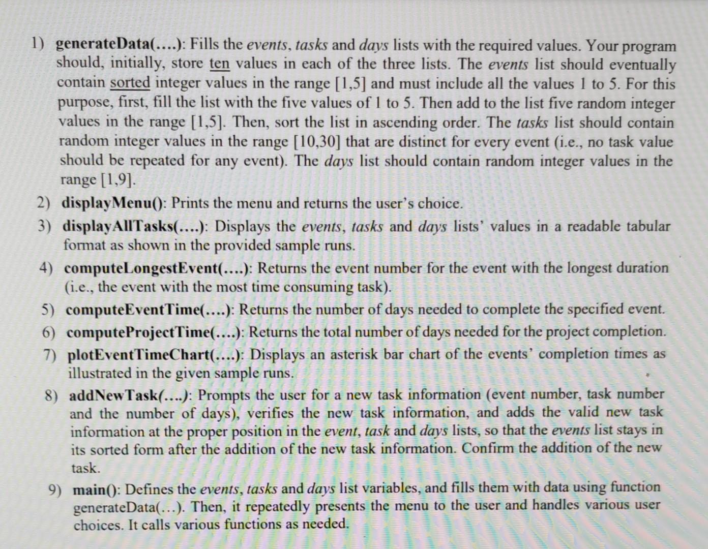 Solved 1. Problem Definition A critical-path analysis is a | Chegg.com