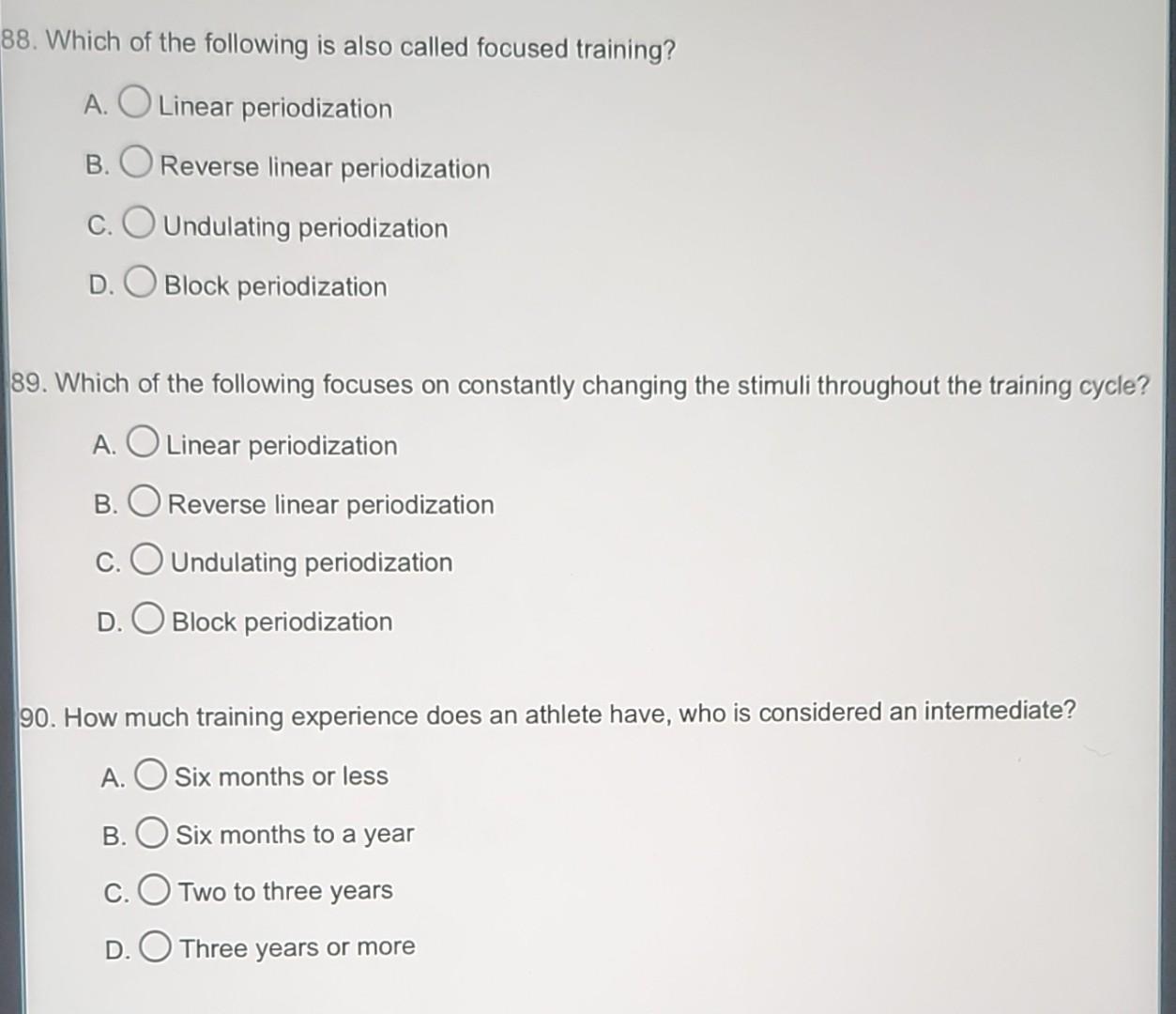 Solved 8. Which of the following is also called focused | Chegg.com