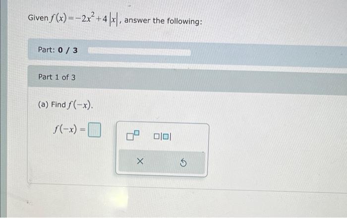 Solved Graph the function. r(x)={−3x2x for x