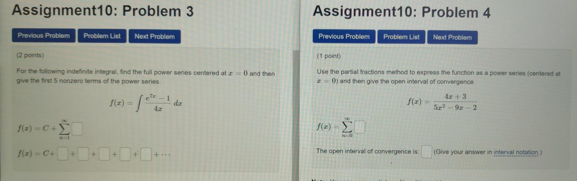 Solved Assignment10 Problem 3 Assignment10 Problem 4 8380