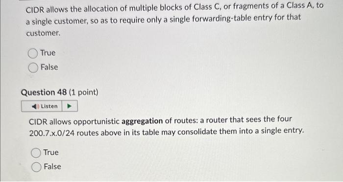 Solved Border Gateway Protocol is for exterior WAN routing | Chegg.com