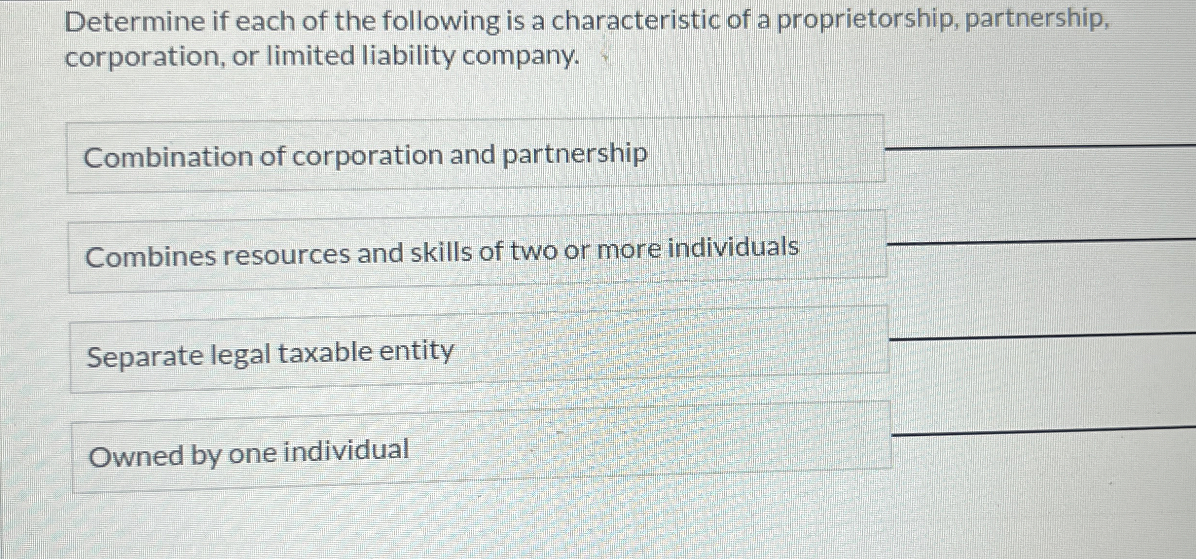 Solved 21 ﻿pointDetermine if each of the following is a | Chegg.com