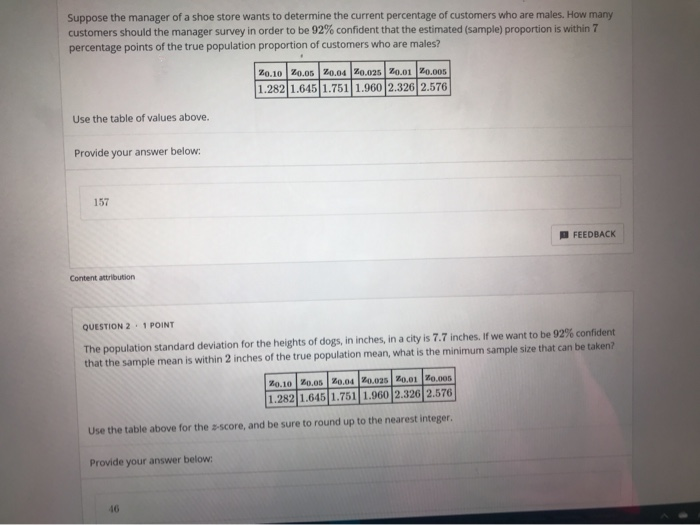 Solved Suppose the manager of a shoe store wants to | Chegg.com