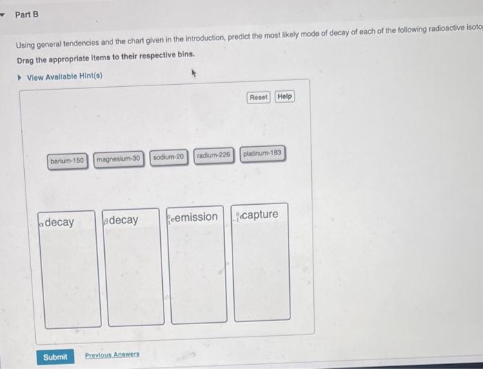 Solved Using general tendencies and the chart given in the | Chegg.com