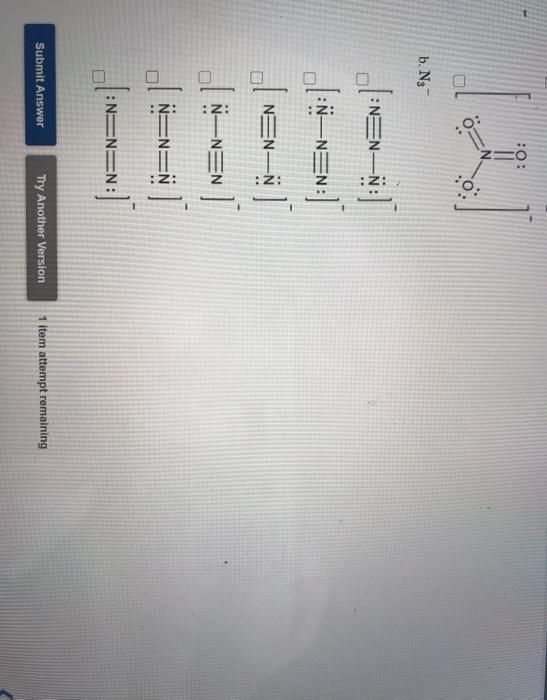 Solved Choose Lewis structures for the following. Choose all | Chegg.com