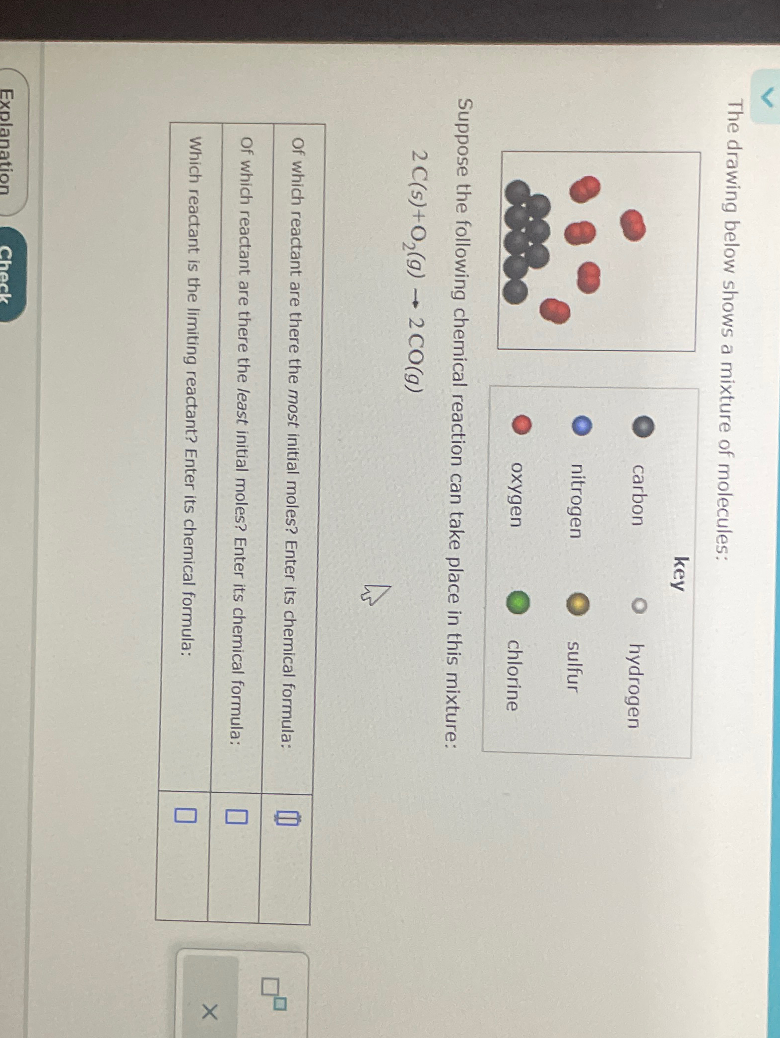 Solved The drawing below shows a mixture of | Chegg.com