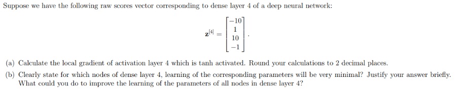 Solved Suppose we have the following raw scores vector | Chegg.com