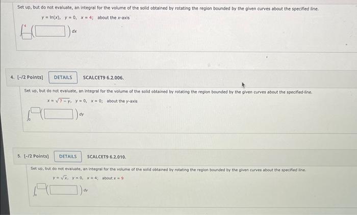 Solved Set up, but do not evaluate, an integral for the | Chegg.com