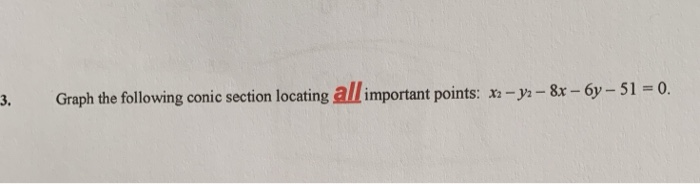 Solved 2. (y + 3)2 = -24(x - 2), Find the vertex, focus, | Chegg.com