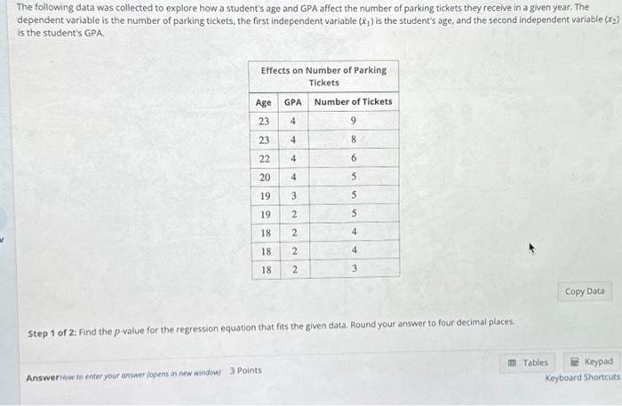 Solved Step 2 of 2: Determine if a statistically significant | Chegg.com