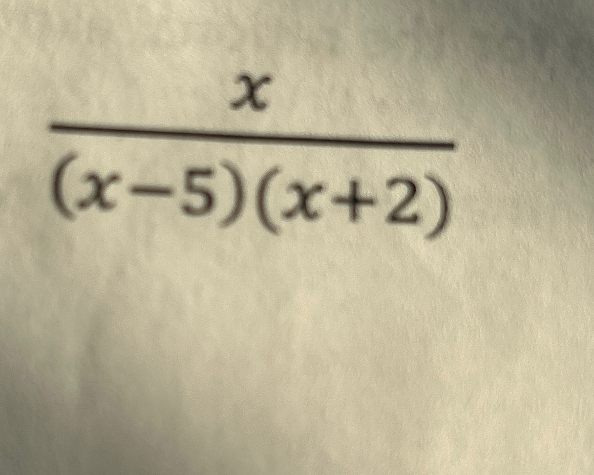 Solved x(x-5)(x+2) ﻿Find the domain | Chegg.com