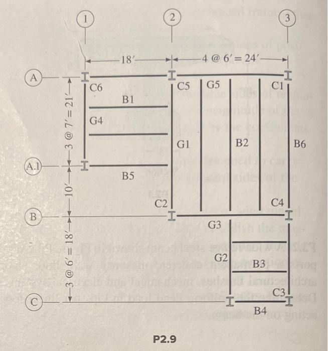 Solved P2.14. The building section associated with the floor | Chegg.com