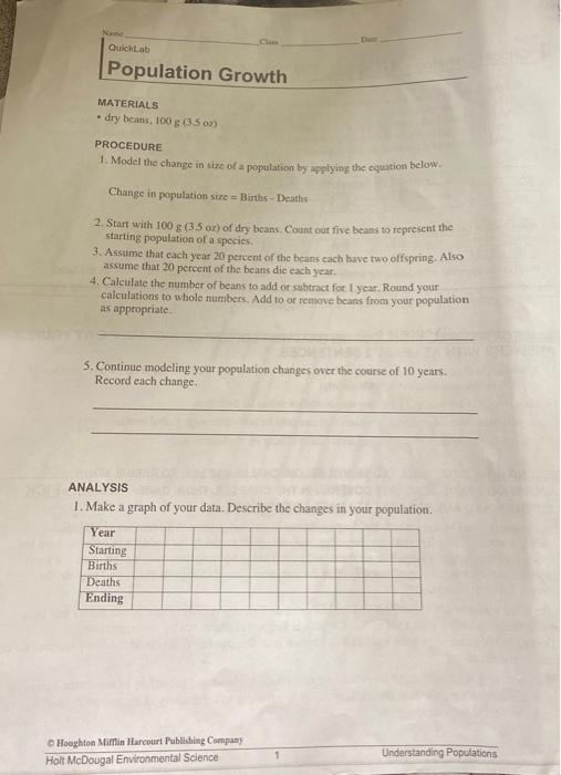 Solved Lake Sulfox is having some problems with its fish | Chegg.com