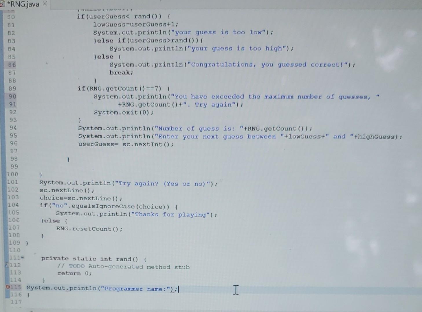 Solved 1eimport java.util. Random; 2 import java.util. | Chegg.com