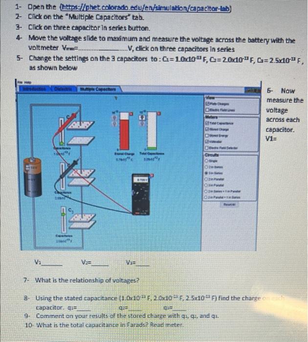 Solved 1- Open the https://phet.colorado.edu/en/simulation | Chegg.com