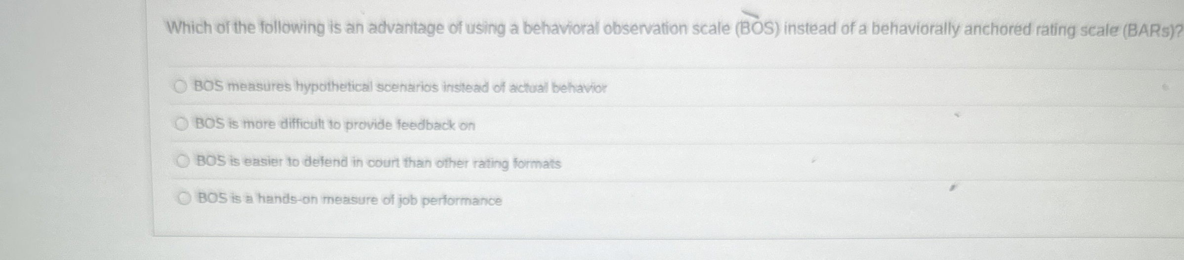 Solved Which of the following is an advantage of using a | Chegg.com