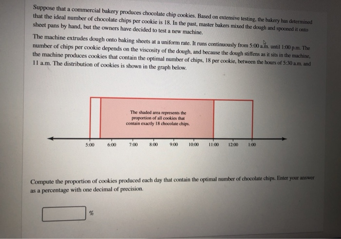 Solved Suppose that a commercial bakery produces chocolate | Chegg.com