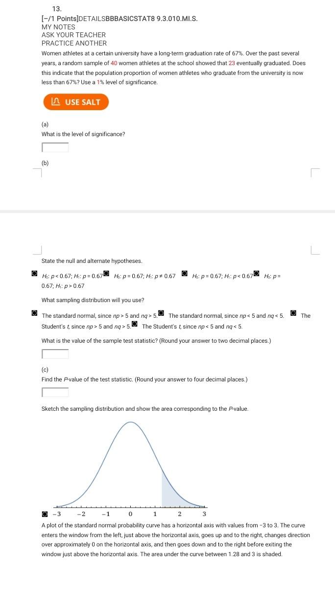 Solved ASK YOUR TEACHER PRACTICE ANOTHER Recall that | Chegg.com