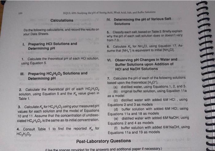 105 Un deply Add Wolfe Solution Data Sheet 2 IV. | Chegg.com