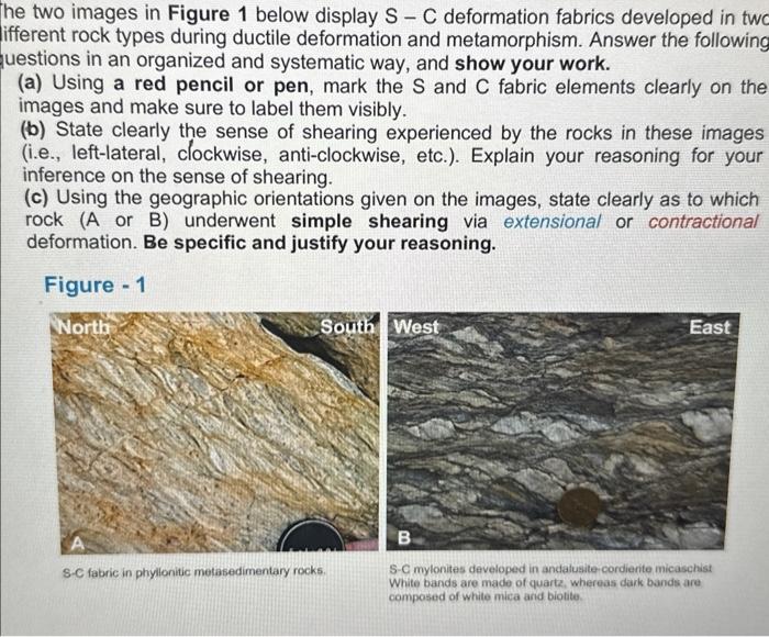 Solved he two images in Figure 1 below display S−C | Chegg.com