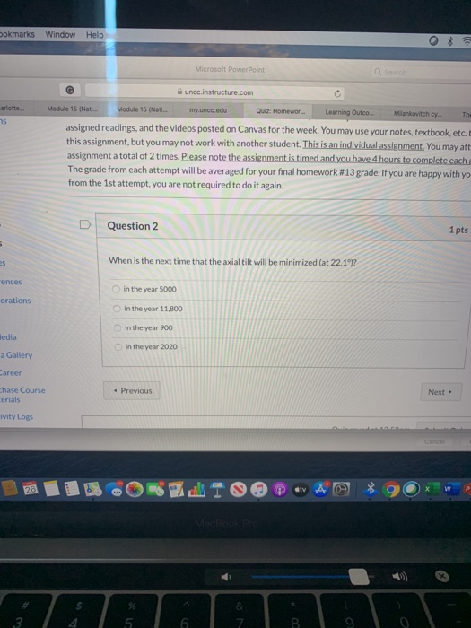 Solved kmarks Window Help Microsoft PowerPoint | Chegg.com