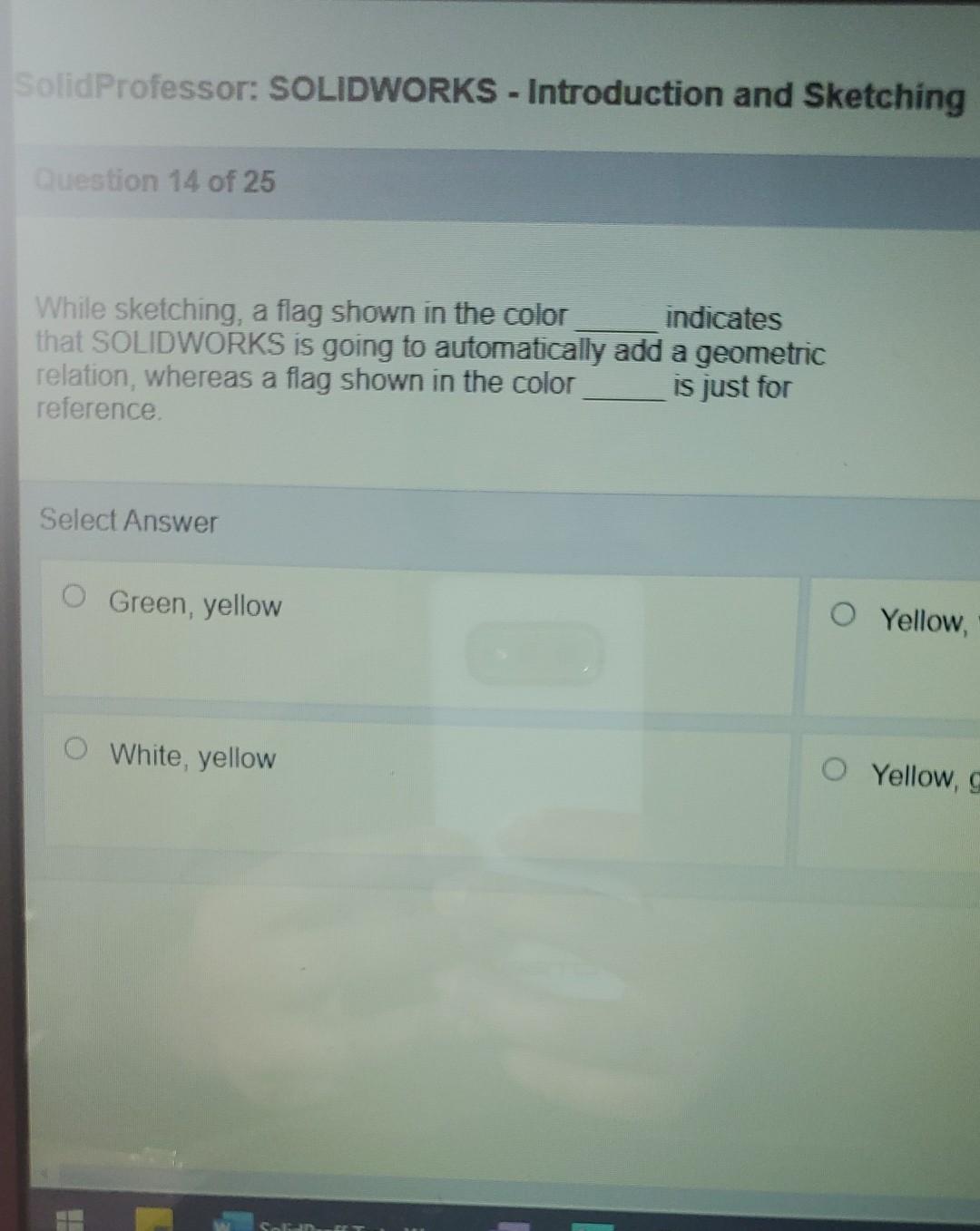 Solved SolidProfessor: SOLIDWORKS - Introduction and | Chegg.com