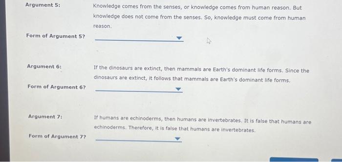 10. Argument Forms in Ordinary Language Indicate the | Chegg.com