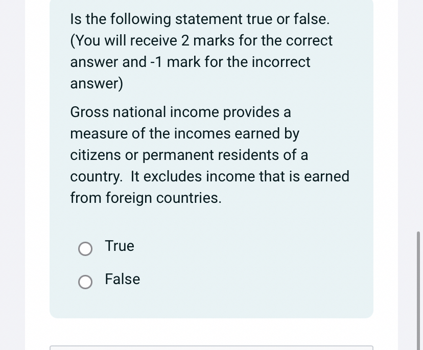 Solved Is the following statement true or false. (You will | Chegg.com