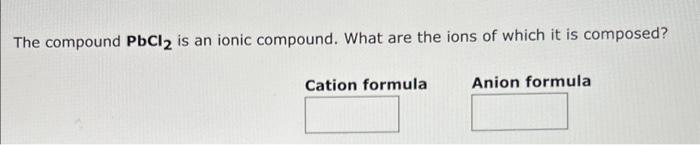 Solved The compound Ca3(PO4)2 is an ionic compound. What are | Chegg.com