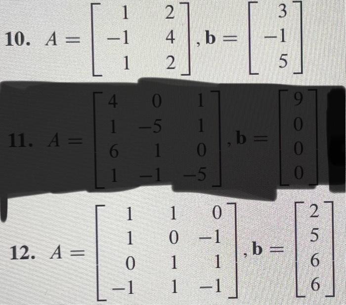 Solved In Exercises 9-12, find (a) the orthogonal projection | Chegg.com