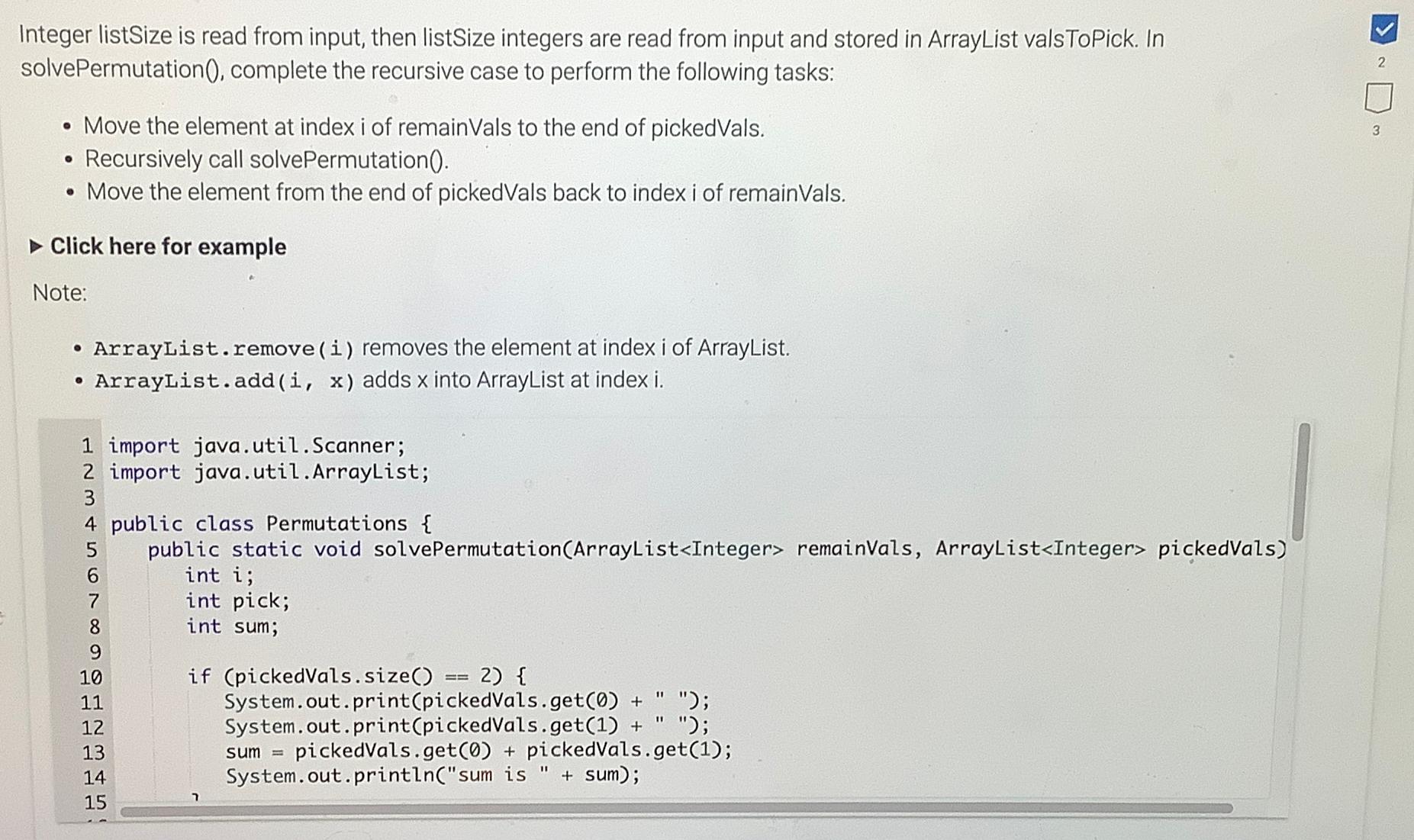 Solved Integer listSize is read from input, then listSize | Chegg.com